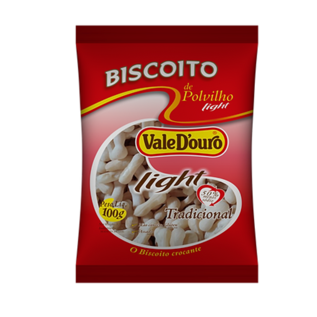 Biscoito De Polvilho Light 100g Vale D'ouro