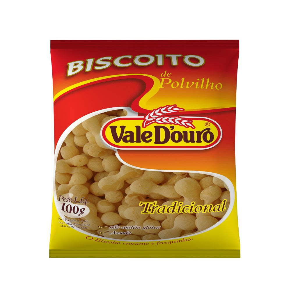 Biscoito De Polvilho 100gr Vale D'ouro